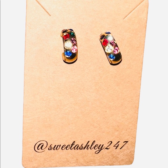 Jewelry | New Small Colorful Hoops | Poshmark